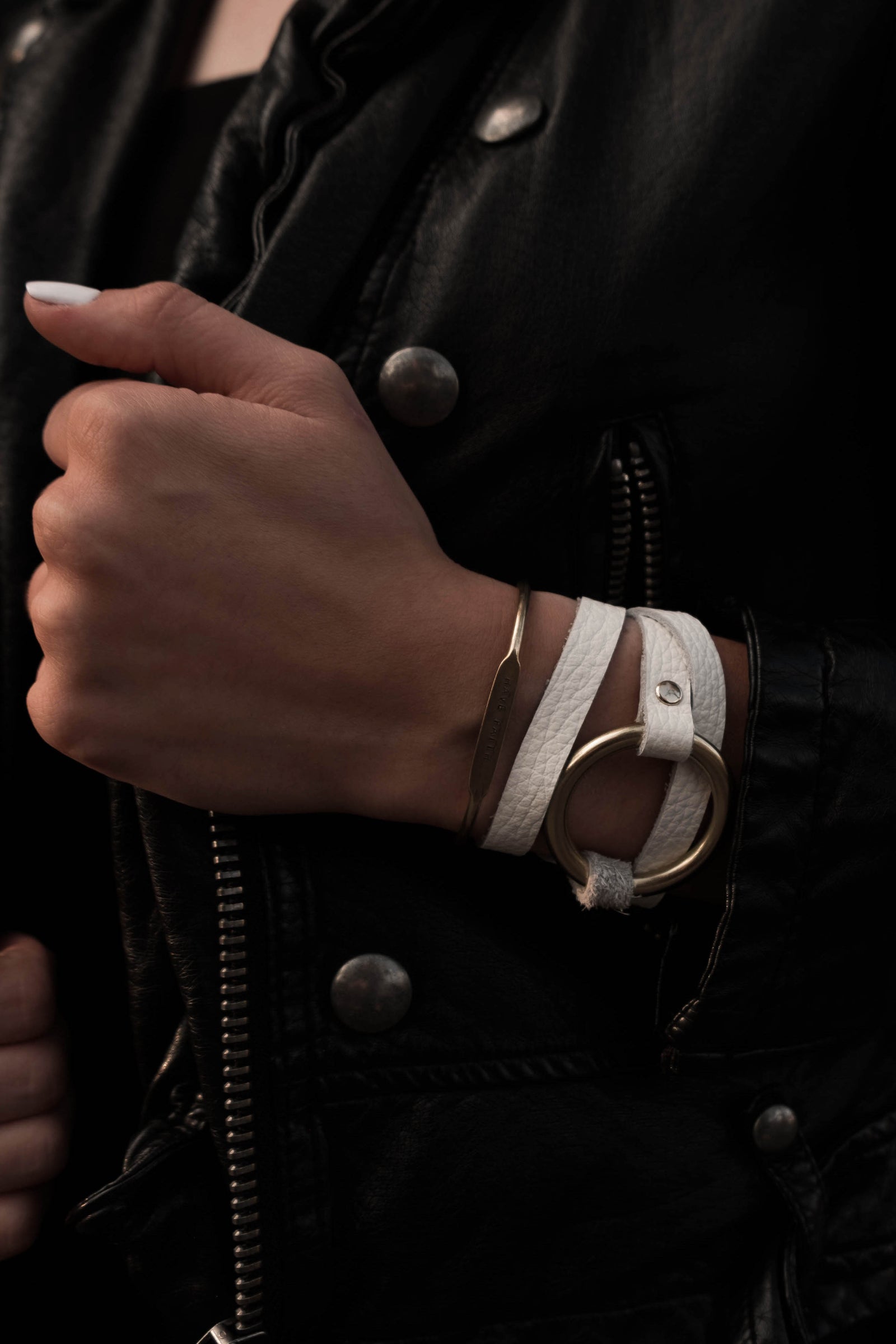 Personalized Minimal Brass Cuff – Freed Outfitters