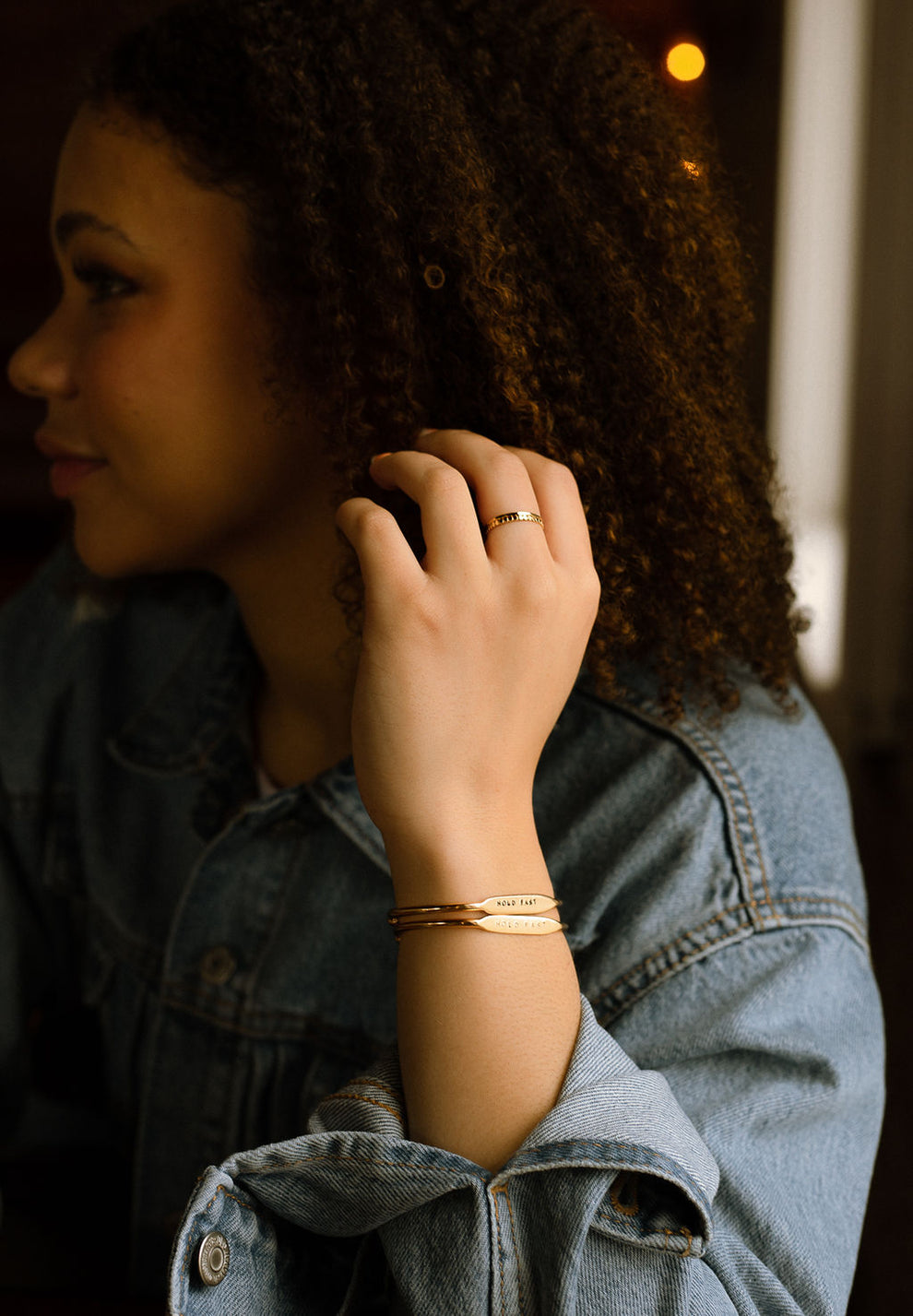 Personalized Minimal Brass Cuff – Freed Outfitters